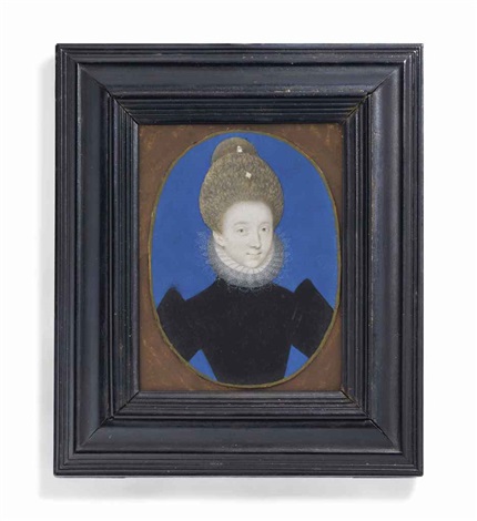 An unfinished portrait of a young lady called Diane dAndouins 1554-1620 ...
