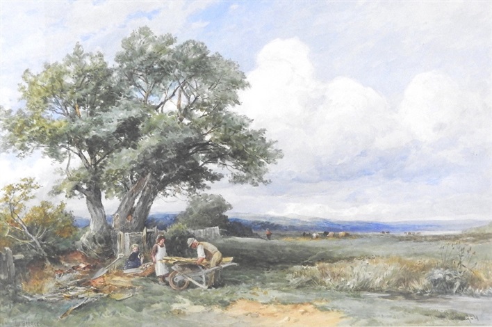 The Hedgers by David Bates on artnet