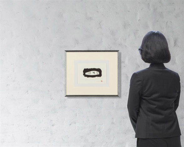 Relight project, using counter void to think TOHOKU by Tatsuo Miyajima on artnet