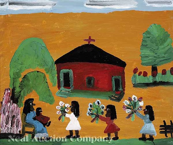 Nativity by Clementine Hunter on artnet