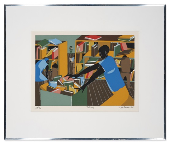 The Library by Jacob Lawrence on artnet