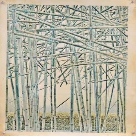 Doug Mike Starn BIG BAMBU Print by Doug and Mike Starn on artnet