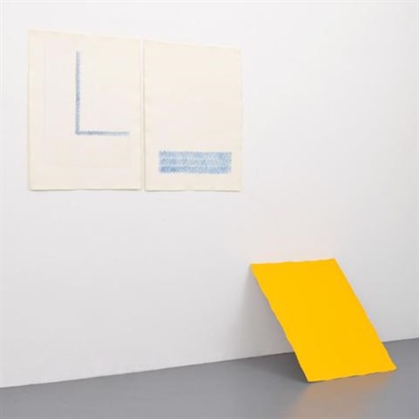 Richard Tuttle Print Installation, 3 Signed Editions by Richard Tuttle ...
