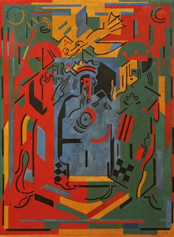 Au palais by Albert Gleizes on artnet