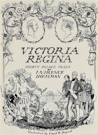 Original illustrated cover page for Laurence Housemans Victoria Regina ...