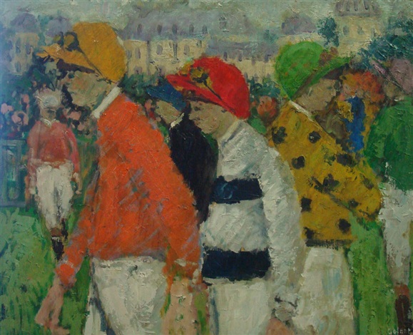 Jockey à Chantilly by René Galant on artnet