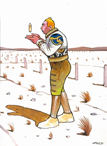 MOEBIUS - Omaggio a Tin Tin by Michael Moebius on artnet