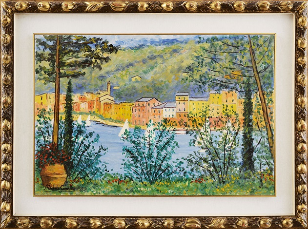 Veduta di Portofino by Michele Cascella on artnet