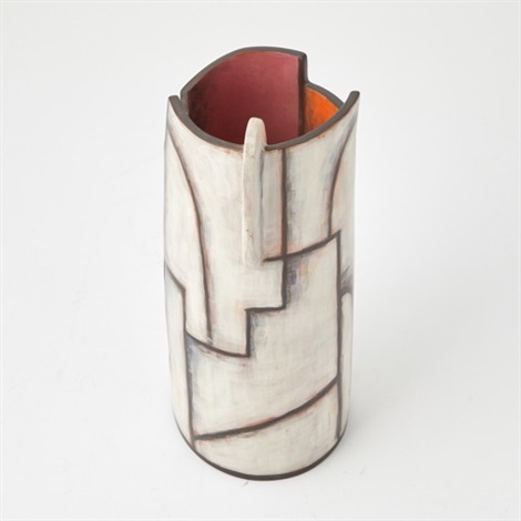 Lydia Buzio Painted Earthenware Vase by Lidya Buzio on artnet