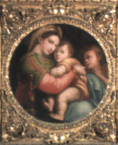 The Madonna della Sedia by Raphael on artnet