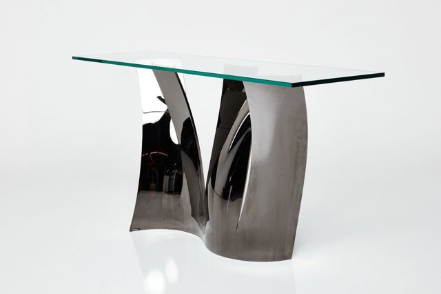 Voiles console table, 2010s by Maurice Barilone on artnet