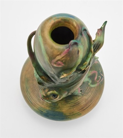 Riessner, Stellmacher Kessel Amphora Pottery Co. Art Nouveau ...