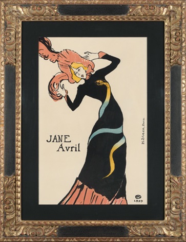 Jane Avril. by Henri de Toulouse-Lautrec on artnet