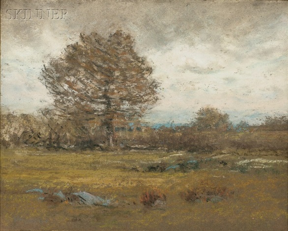Somber Landscape by Dwight William Tryon on artnet