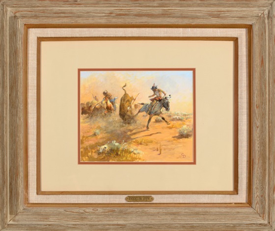 Comanche Chase by Charlie Dye on artnet