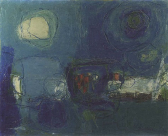 Landschap in blauw by Gerard Schäperkötter on artnet