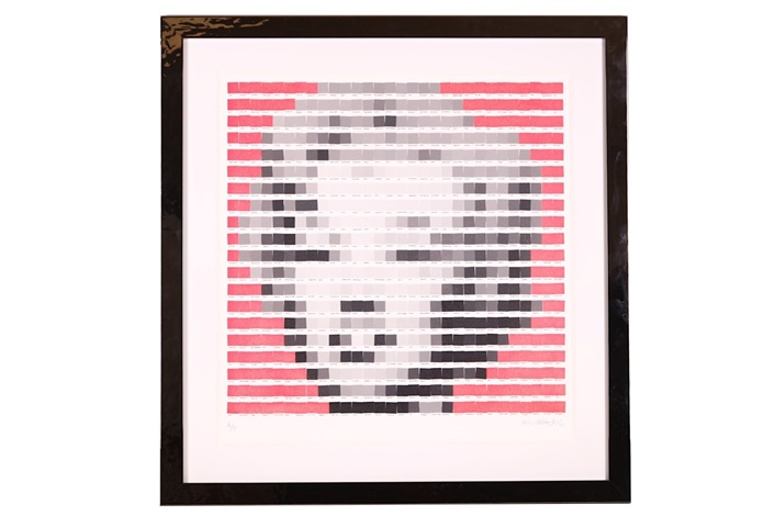 MARILYN NEON PINK DIAMOND DUST by Nick Smith on artnet
