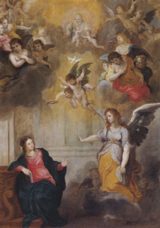 Die Verkündigung an Maria by Hans Rottenhammer the Elder on artnet