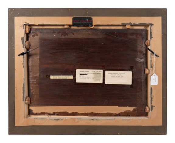 Mother and Child Crossing Bridge by George Vincent on artnet