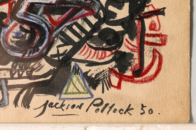 Abstract composition by Jackson Pollock on artnet