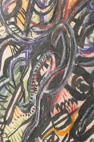 Abstract composition by Jackson Pollock on artnet