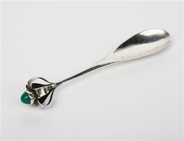 A Guild of Handicraft Ltd silver spoon designed by Charles Robert ...