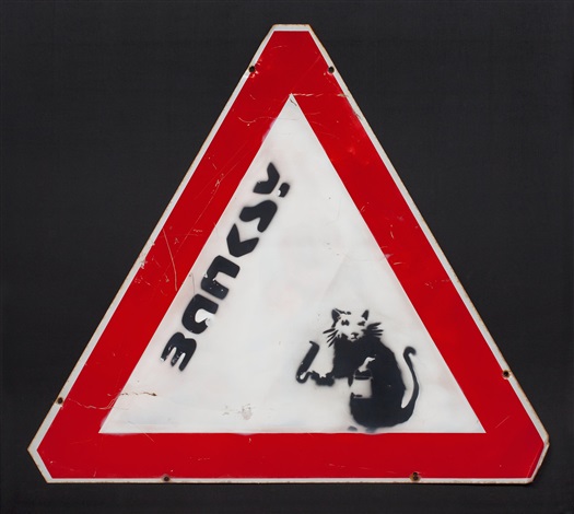 Road sign. Street art. by Banksy on artnet