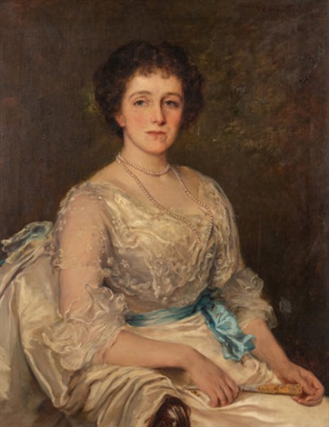 Portrait of a Lady by John Hanson Walker on artnet