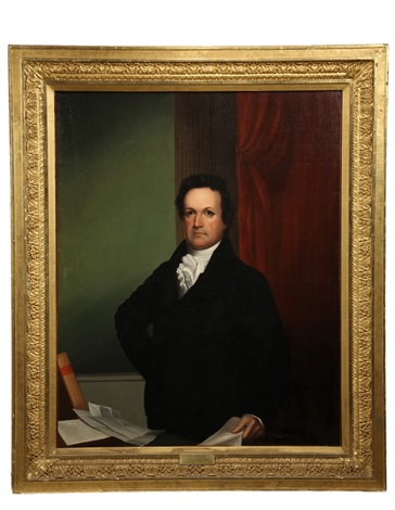 Portrait of DeWitt Clinton, Governor of New York by John Wesley Jarvis ...