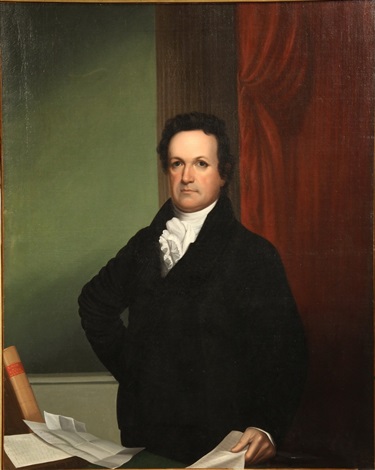 Portrait of DeWitt Clinton, Governor of New York by John Wesley Jarvis ...