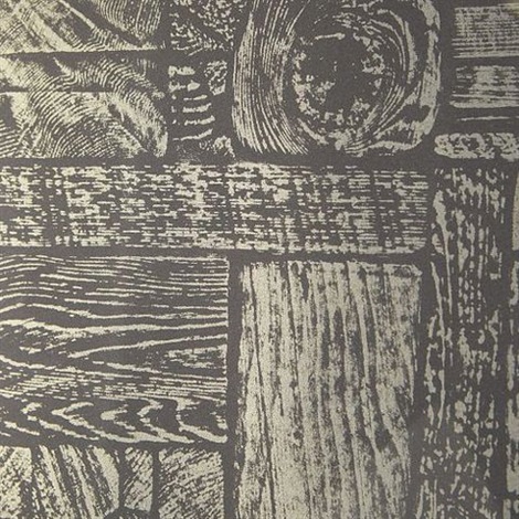 George Morrison Gold Ink Woodcut 1978 by George Morrison on artnet