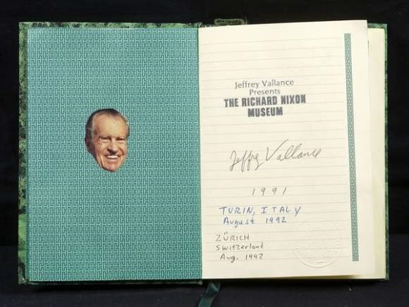 The Richard Nixon museum by Jeffrey Vallance on artnet