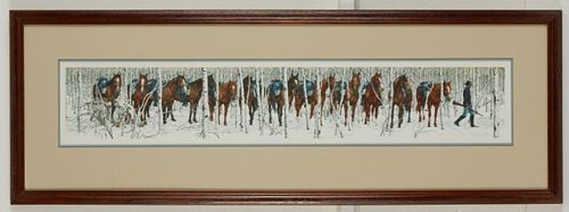 Two Indian Horses by Beverly Doolittle on artnet