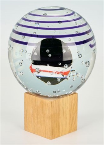 Robert Willson and Robert Hamon Glass Sculpture by Robert Willson and ...