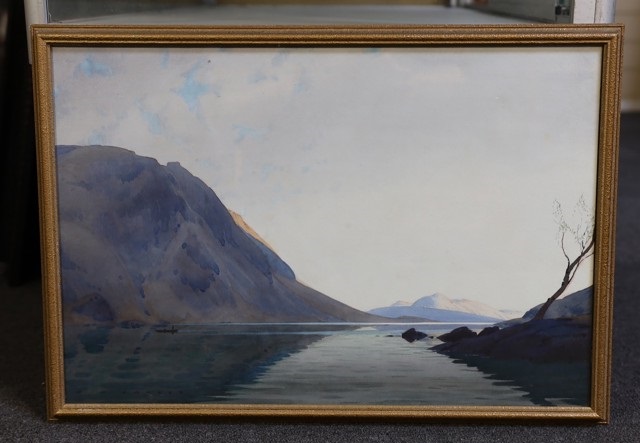 Sunset in the Lake District by William Heaton Cooper on artnet