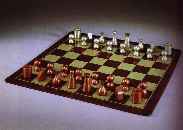 Chess set by Man Ray on artnet