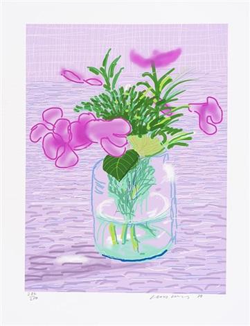 iPad Drawing Untitled, 329 by David Hockney on artnet