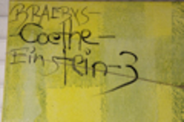 Braebys - Goethe - Einstein - 3 by Braebys on artnet