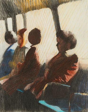 William Clutz Pastel Drawing 1976 by William Clutz on artnet