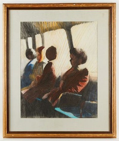 William Clutz Pastel Drawing 1976 by William Clutz on artnet