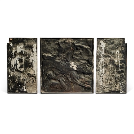 Japanese Dragon Three Fireplace Panels by Elihu Vedder on artnet