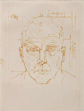 Study for Target Pistol and Man by David Alexander Colville on artnet