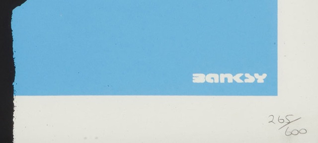 Flying Copper by Banksy on artnet