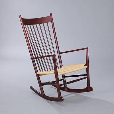 Rocking chair by Hans J. Wegner on artnet