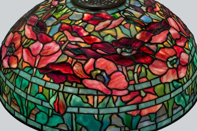 Oriental Poppy Table Lamp by Tiffany Studios on artnet