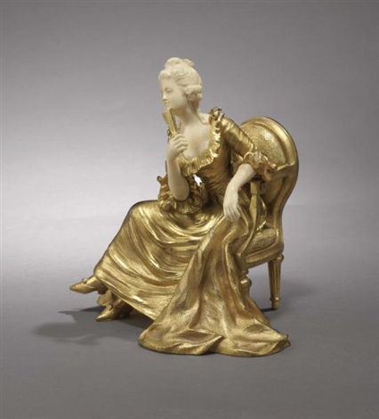 Figure of 18th century lady by Xavier Raphanel on artnet