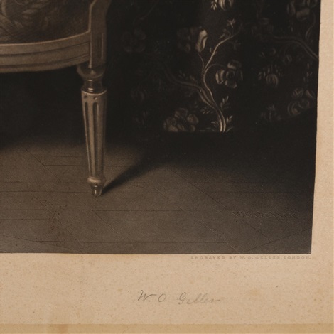 A Rare Artists Proof of Franklins Reception at the Court of France ...