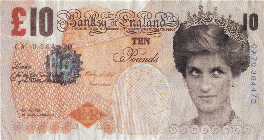 10 Pound Bank Note. by Banksy on artnet