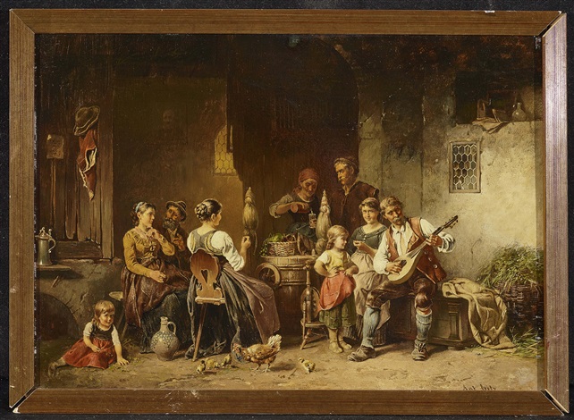 Musical Entertainment by Anton Seitz on artnet