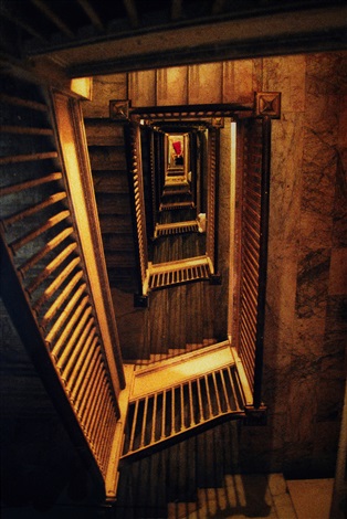 Stairs from High Fashion Crime Scenes by Melanie Pullen on artnet